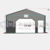 20x25 Steel Garage Building - Buy Prefabricated Building at a Great Price